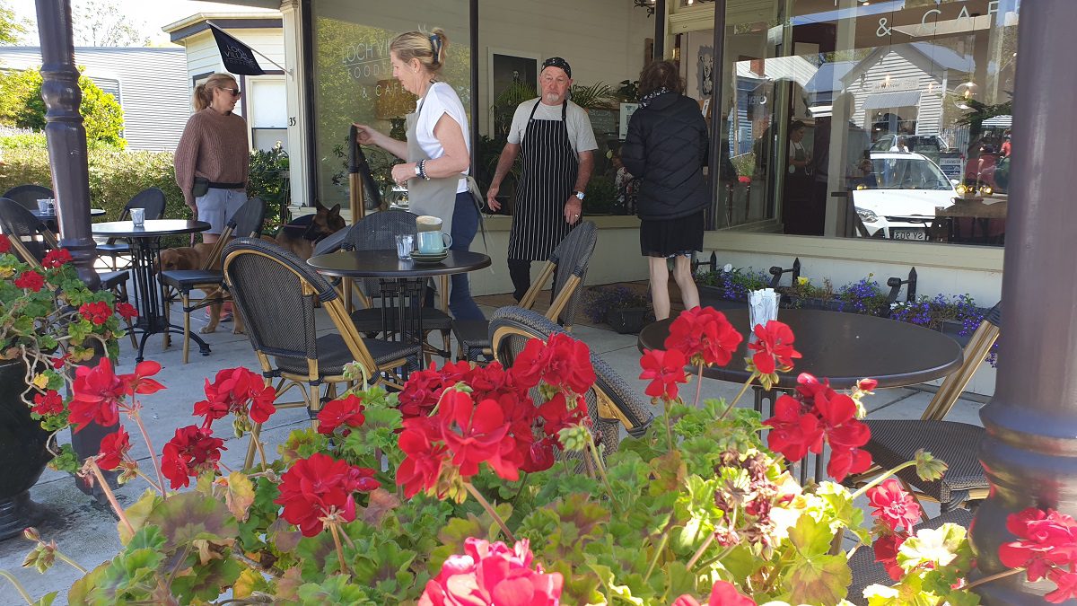 The lively little town of Loch Village - South Gippsland